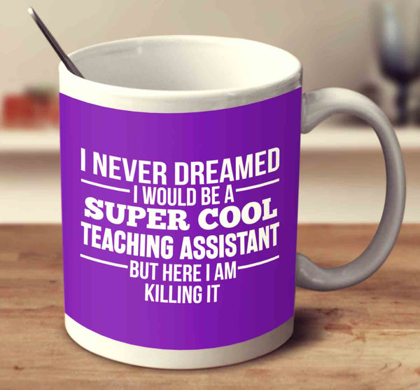 I Never Dreamed I Would Be A Super Cool Teaching Assistant